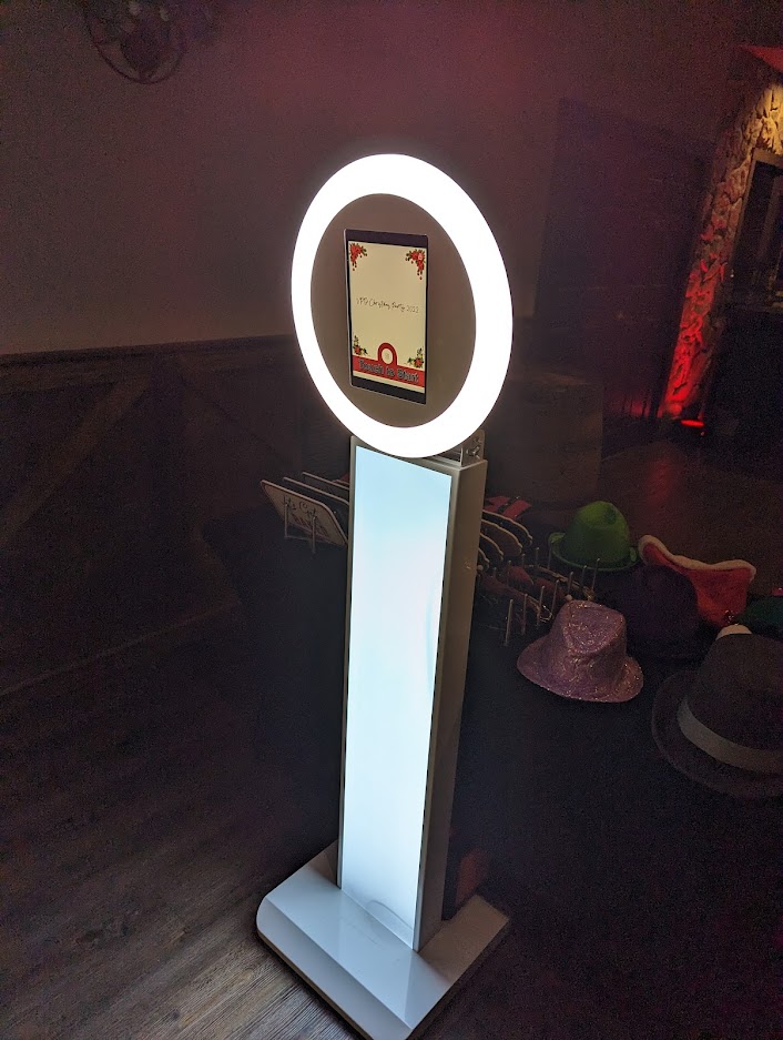 Open Air Digital Selfie Station - Sure Shot: Event Photo Booth Rental